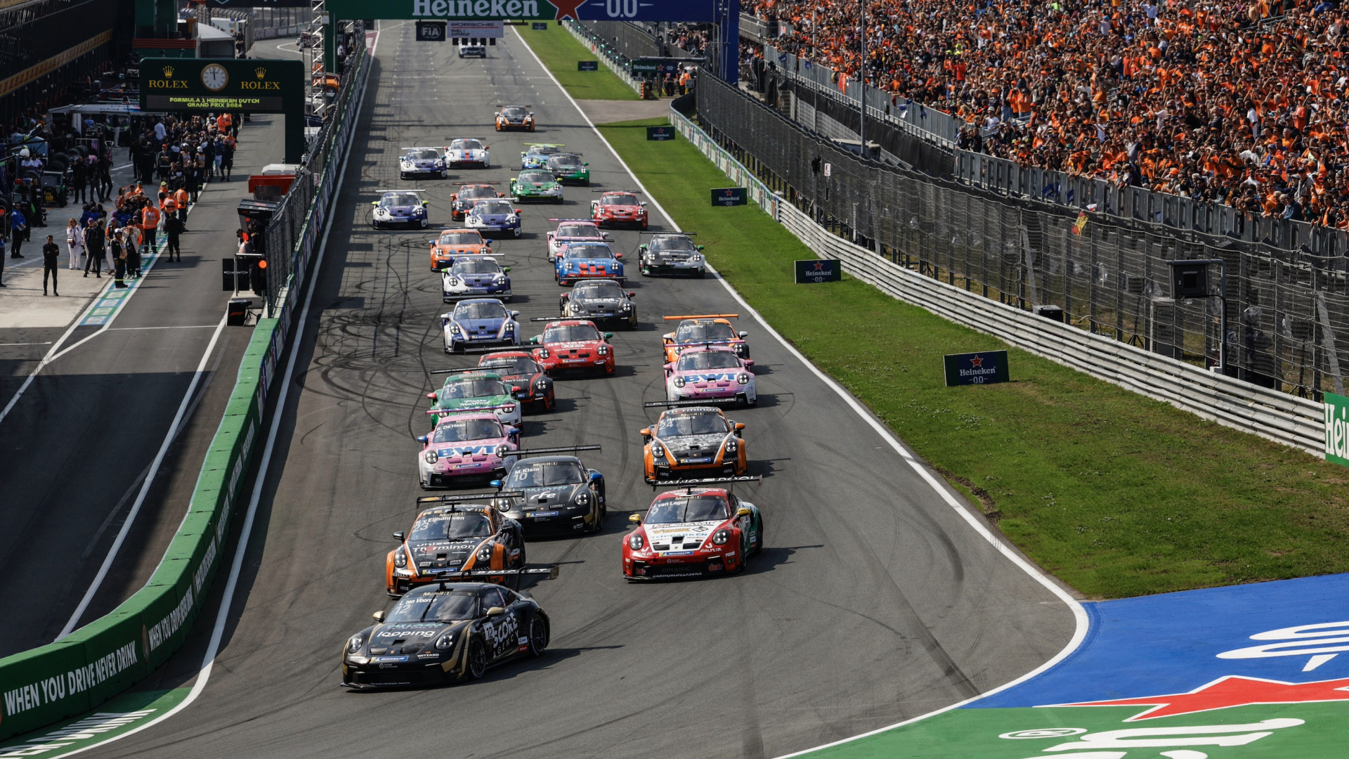 Zeven Nederlanders aan de start in Porsche Mobil 1 Supercup 2025