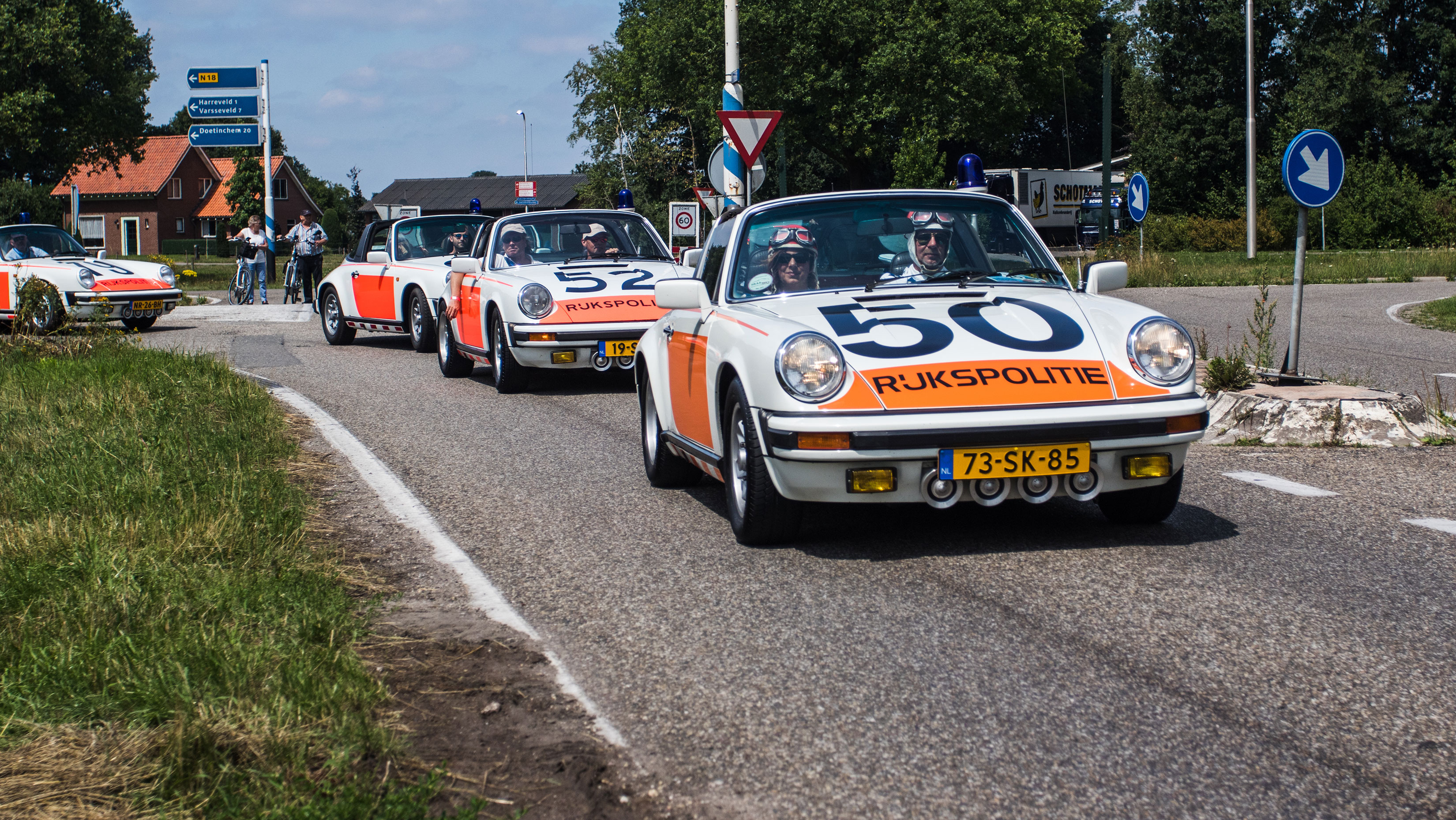 Gallery: ruim drie decennia politie-Porsche in beeld gevangen