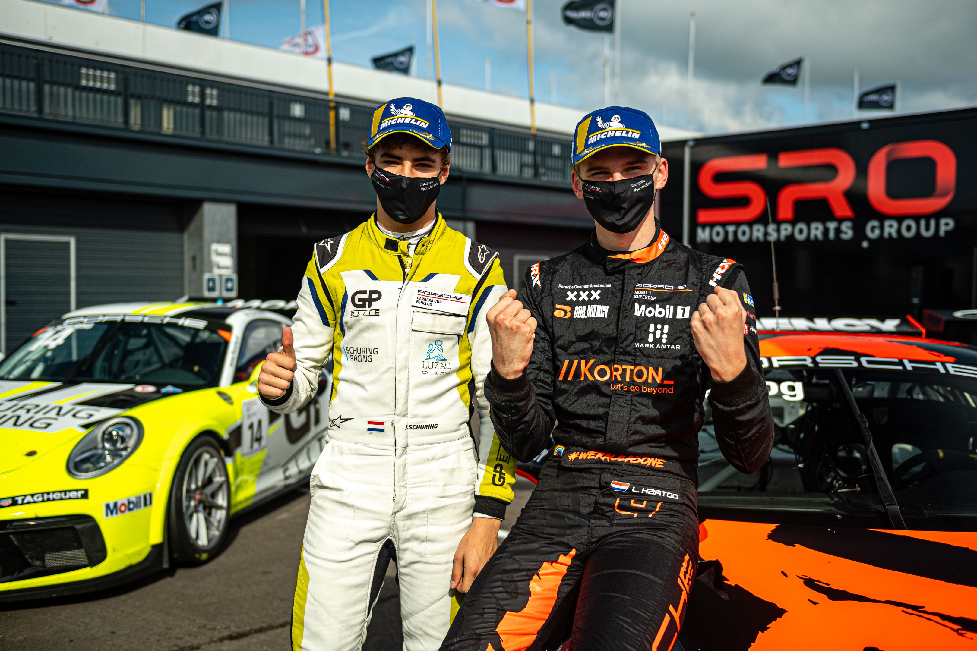 Loek Hartog is de nieuwe kampioen in de Porsche Carrera Cup Benelux