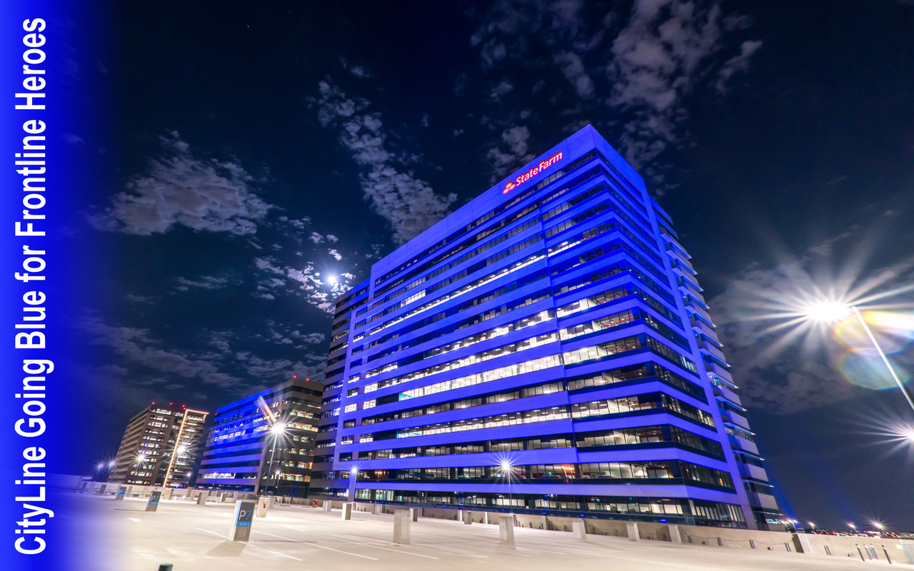 Going Blue for Frontline Heroes | State Farm