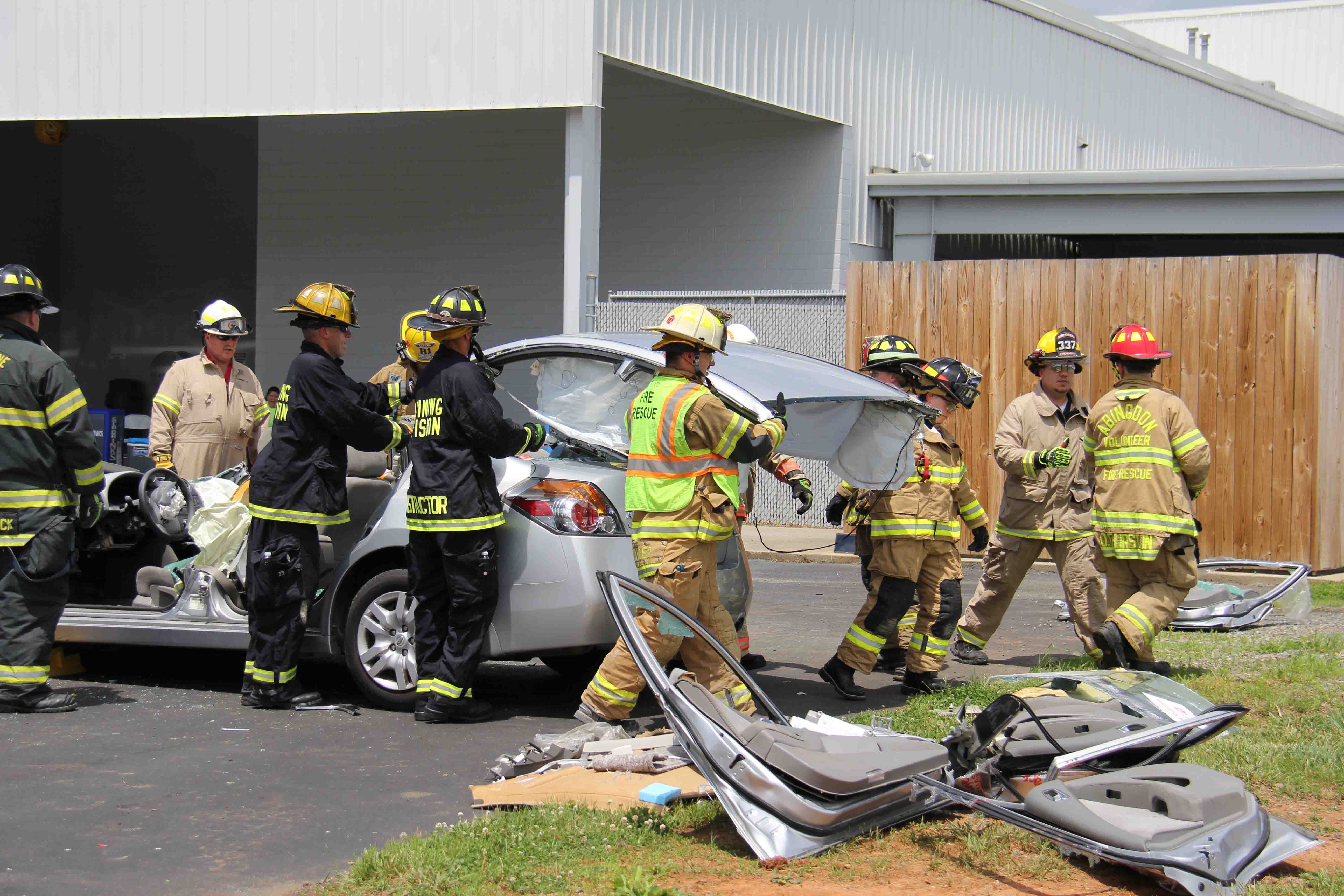 Rescue from the wreckage