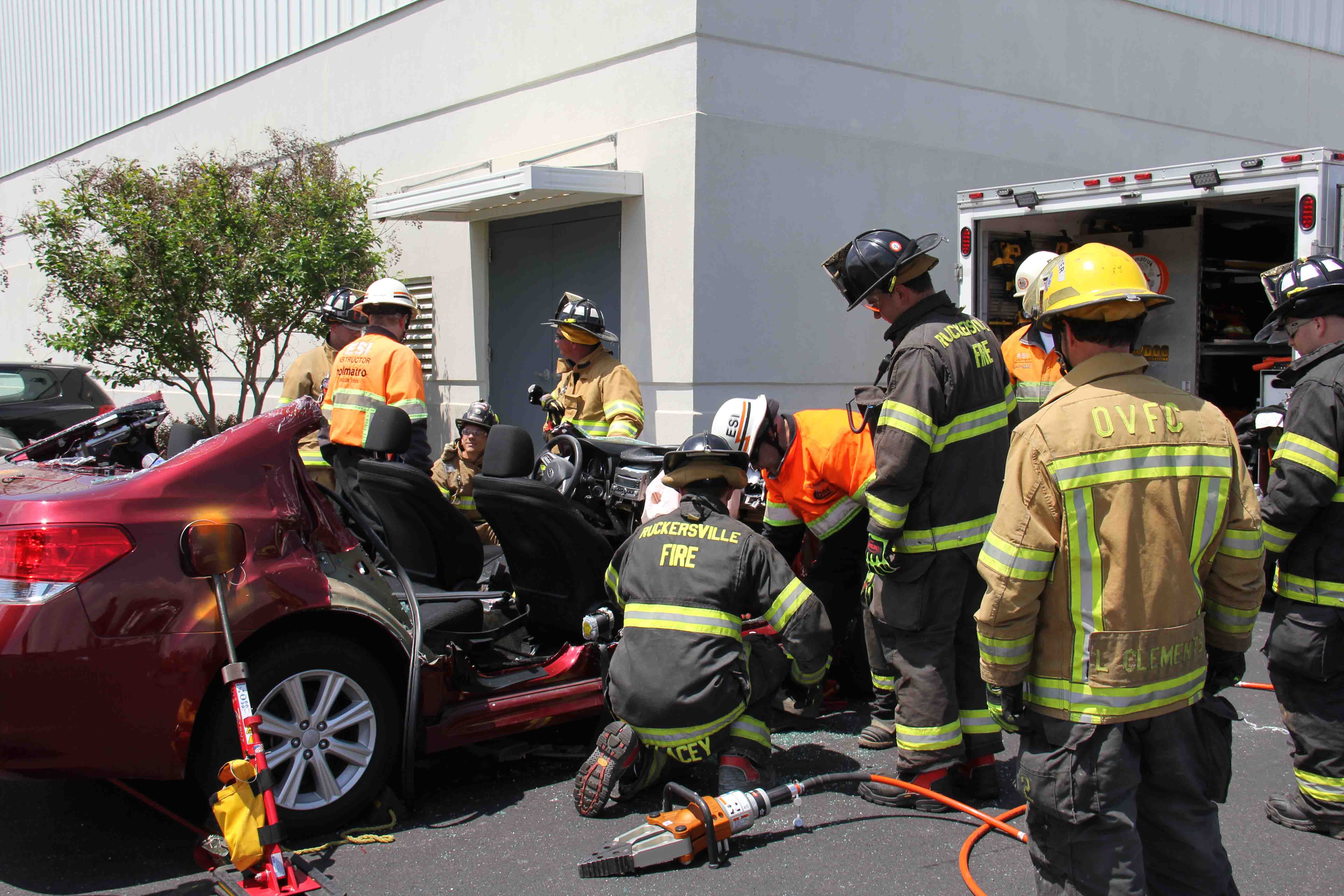 Rescue from the wreckage