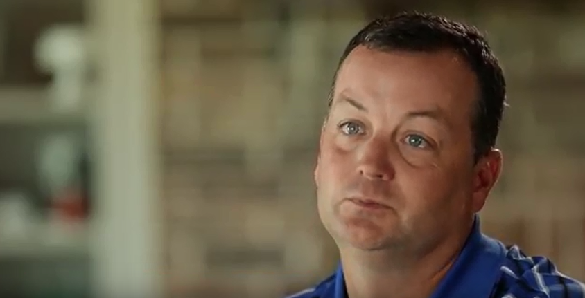 Coach Huddles Family for Storm Safety