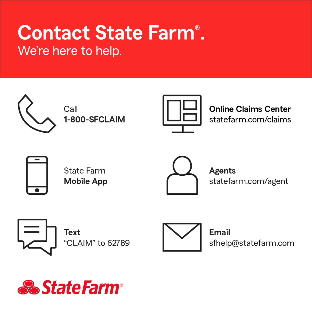 State Farm® is here to help