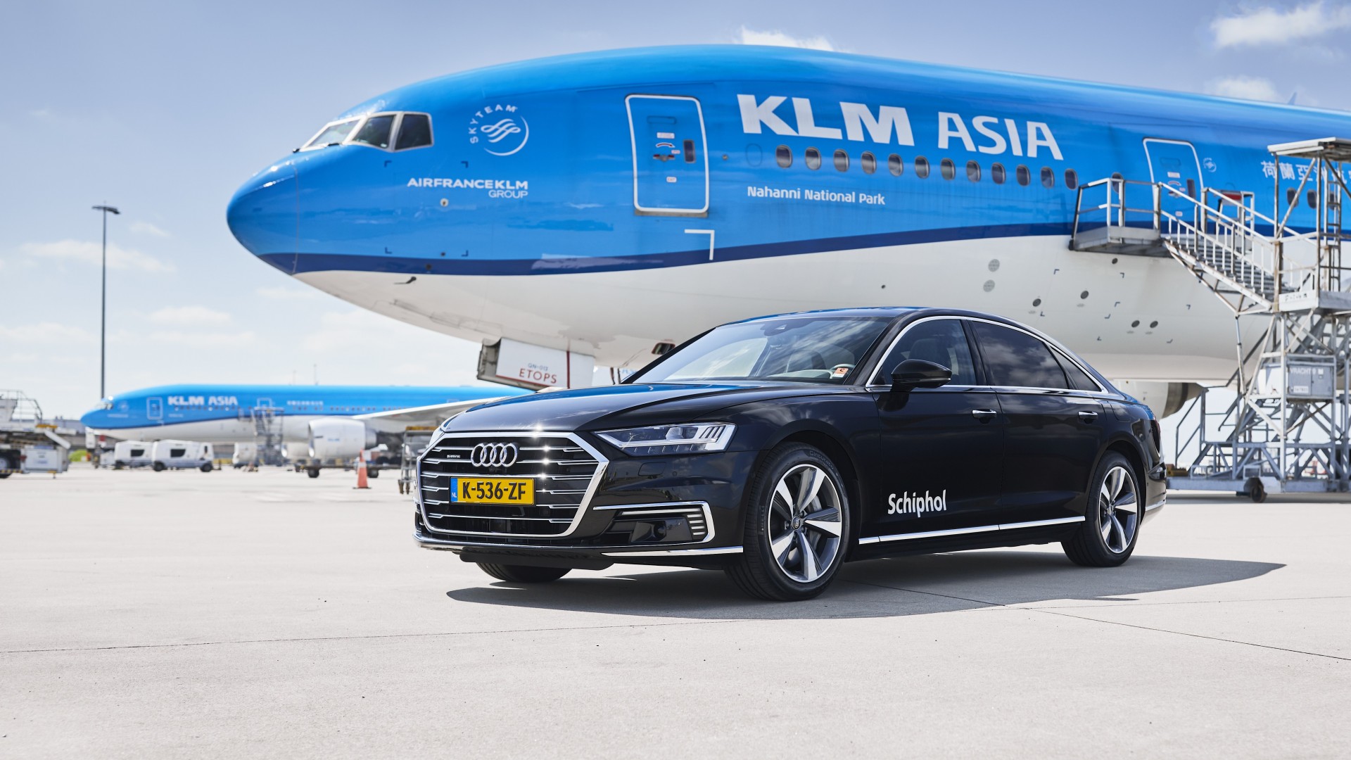Schiphol VIP centre verwent gasten met de stijl en stilte van Audi