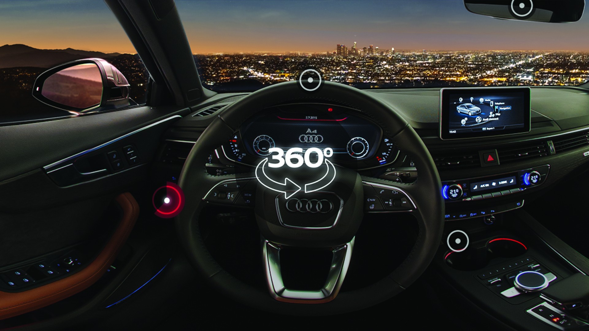 Audi A4 debuteert in virtual reality met Audi A4 Experience app