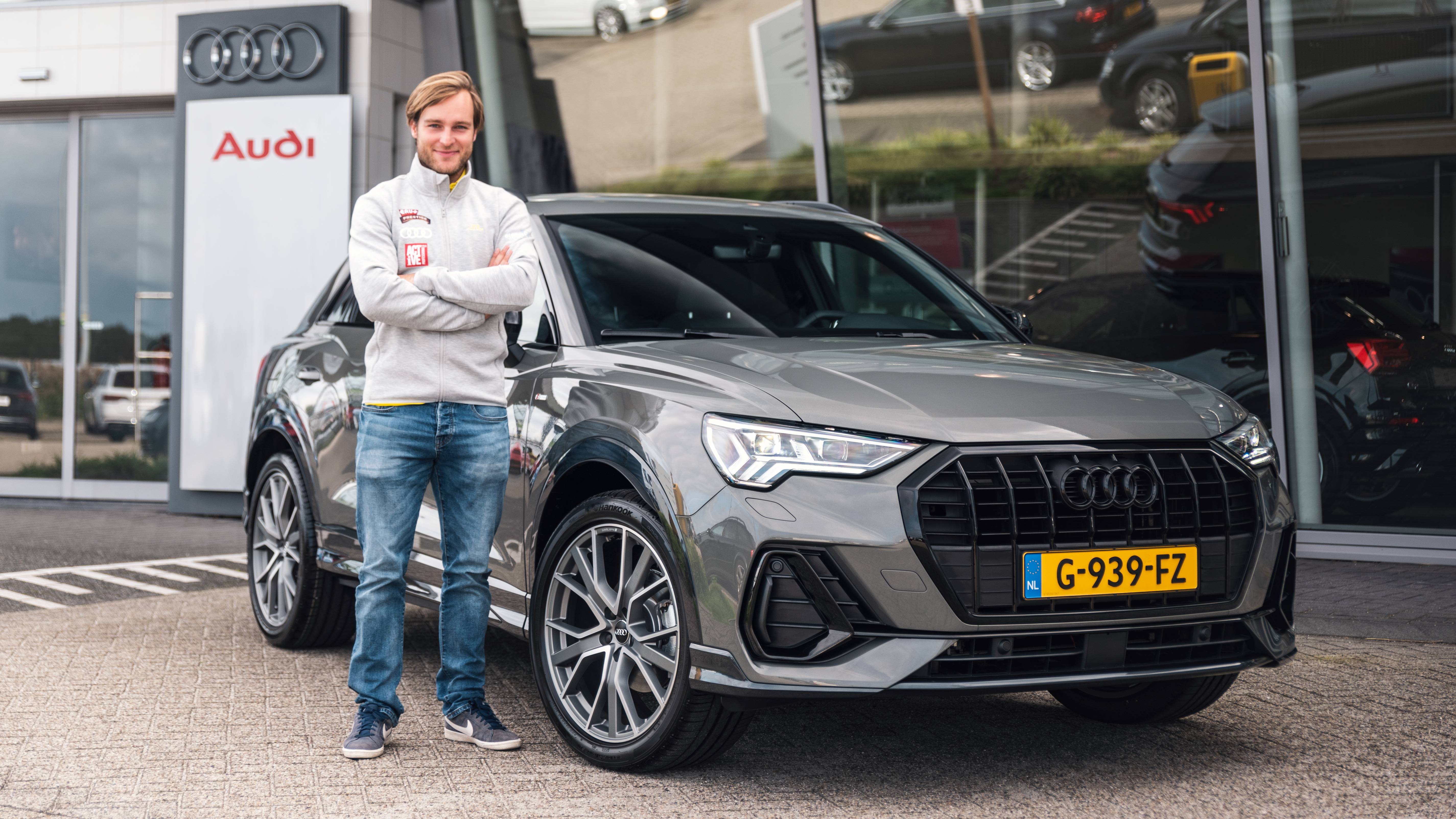 Audi en skiër Maarten Meiners verlengen samenwerking