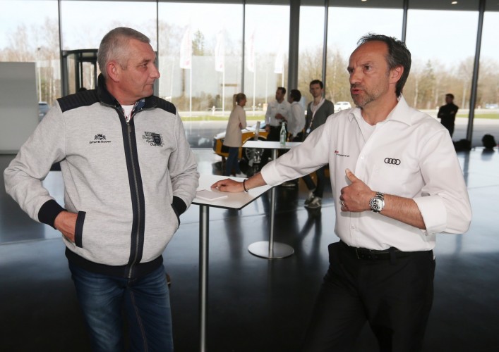 Allard Kalff gastrijder in Audi Sport TT Cup op Circuit Park Zandvoort