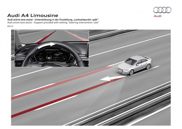 Audi active lane assist