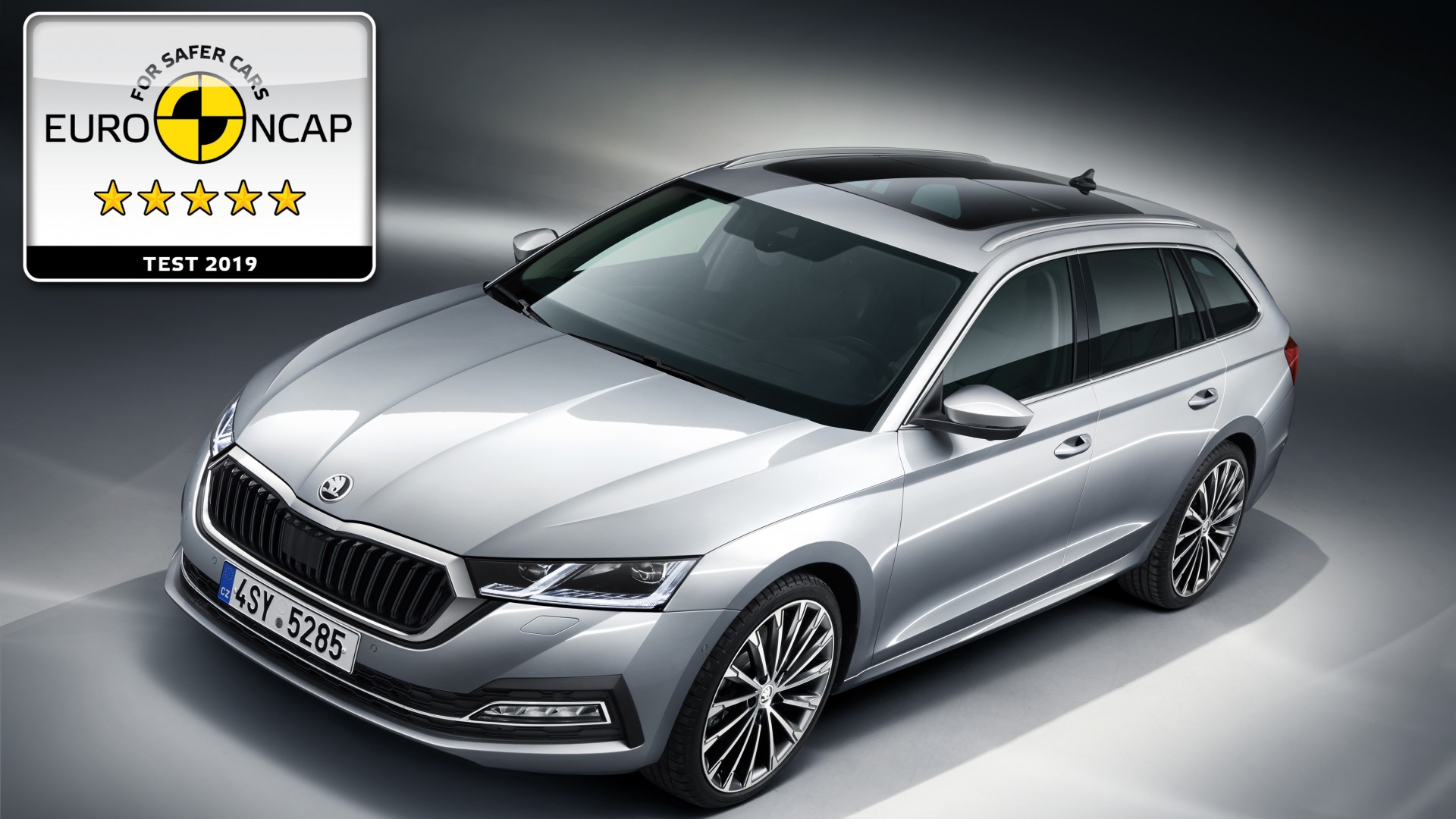 Nieuwe OCTAVIA scoort maximaal in Euro NCAP crashtest