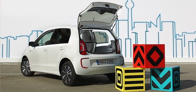 Volkswagen e-load up! bezorgt slim, schoon en geruisloos