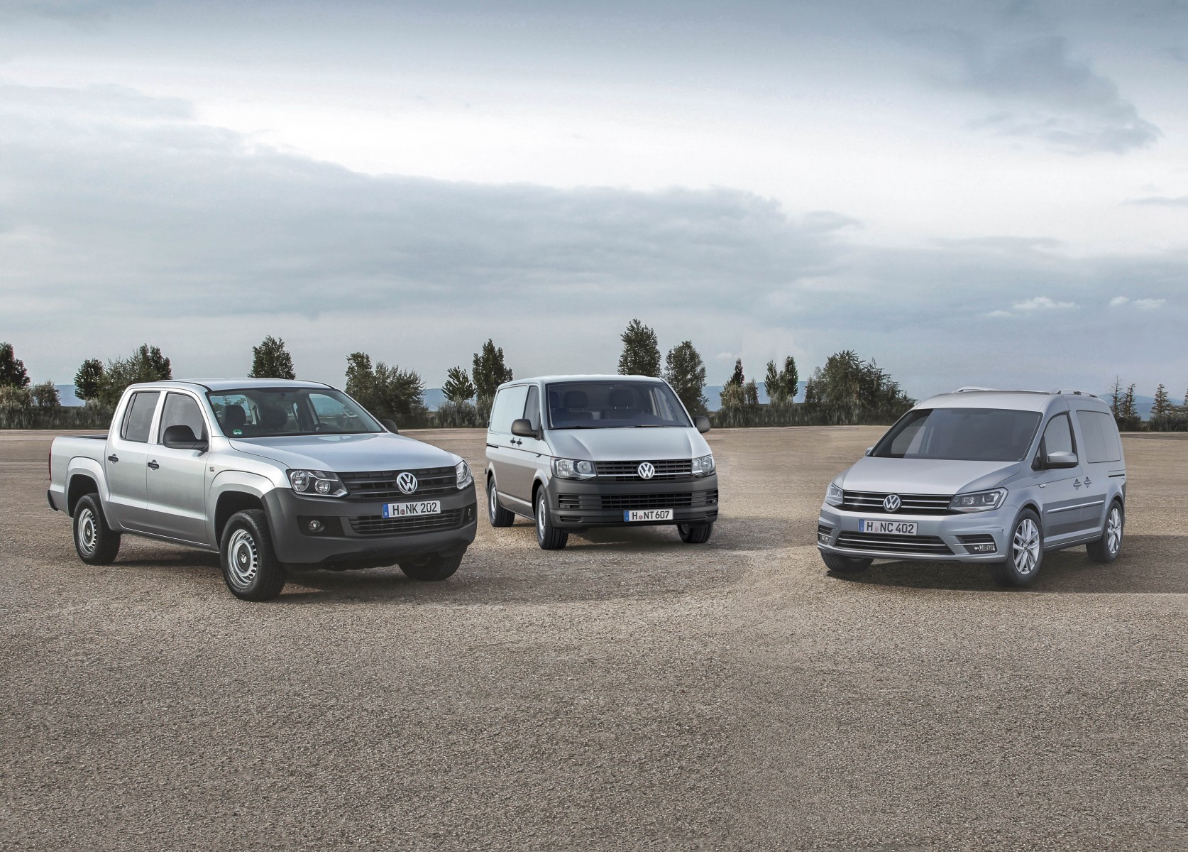 Caddy, Transporter en Amarok uitgeroepen tot de beste bedrijfswagens