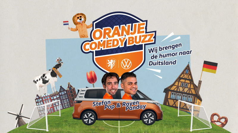 Volkswagen brengt humor naar Duitsland tijdens EK voetbal