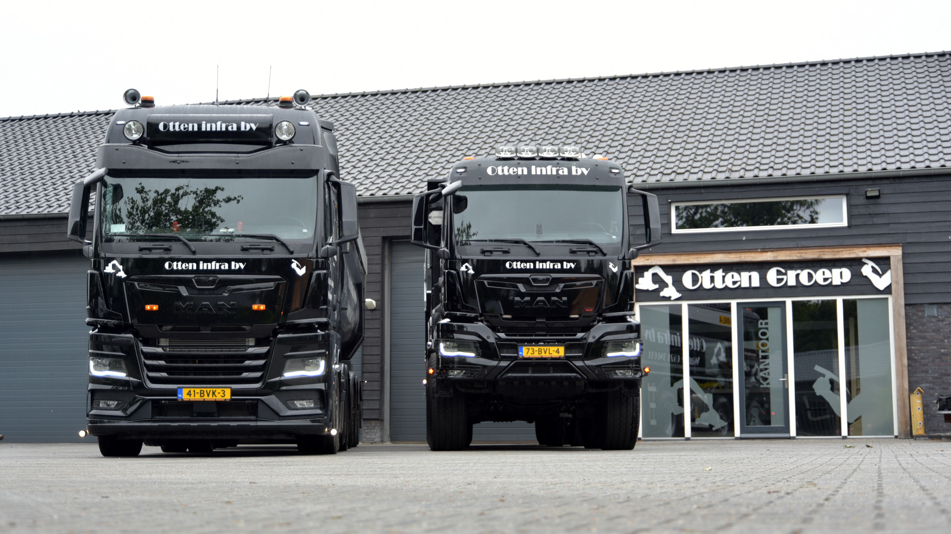 Twee MAN-trucks voor Otten Infra
