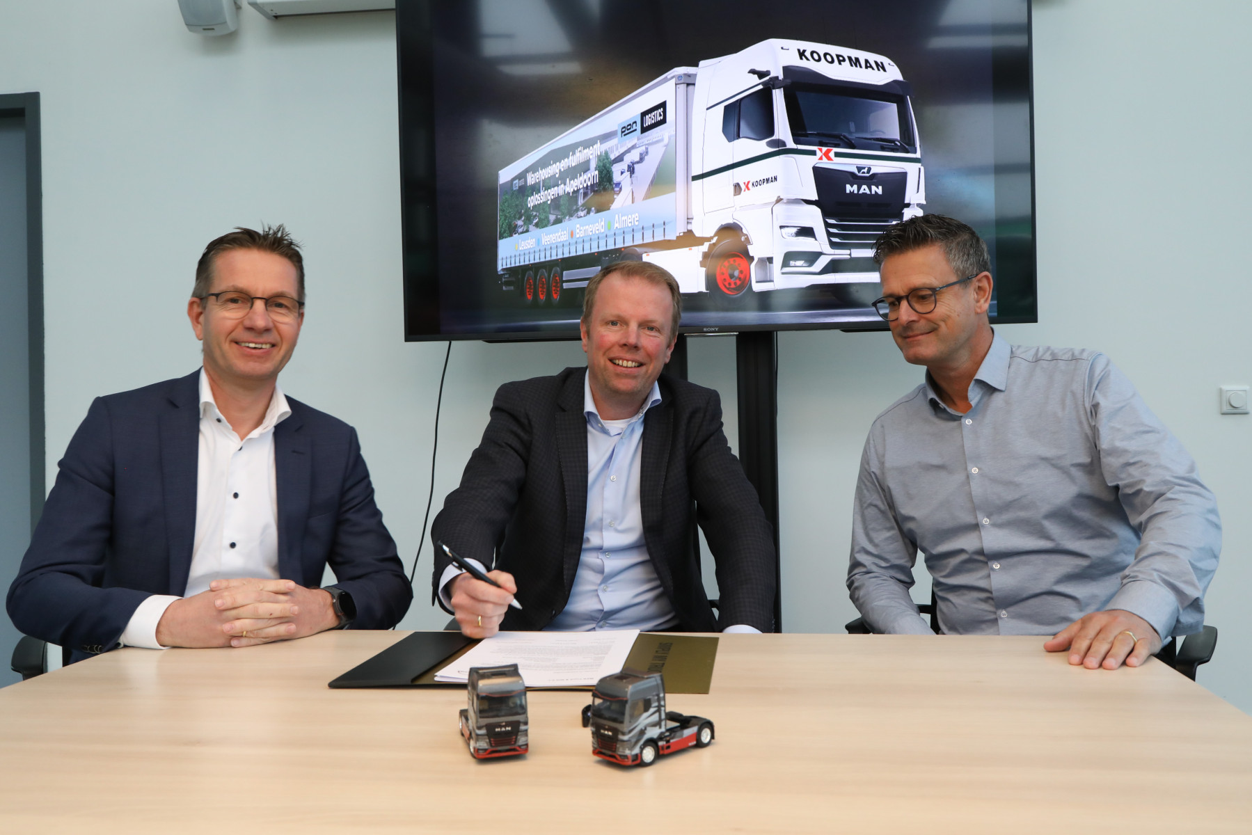 Koopman bestelt elektrische MAN eTGX voor onderdelendistributie Pon Logistics
