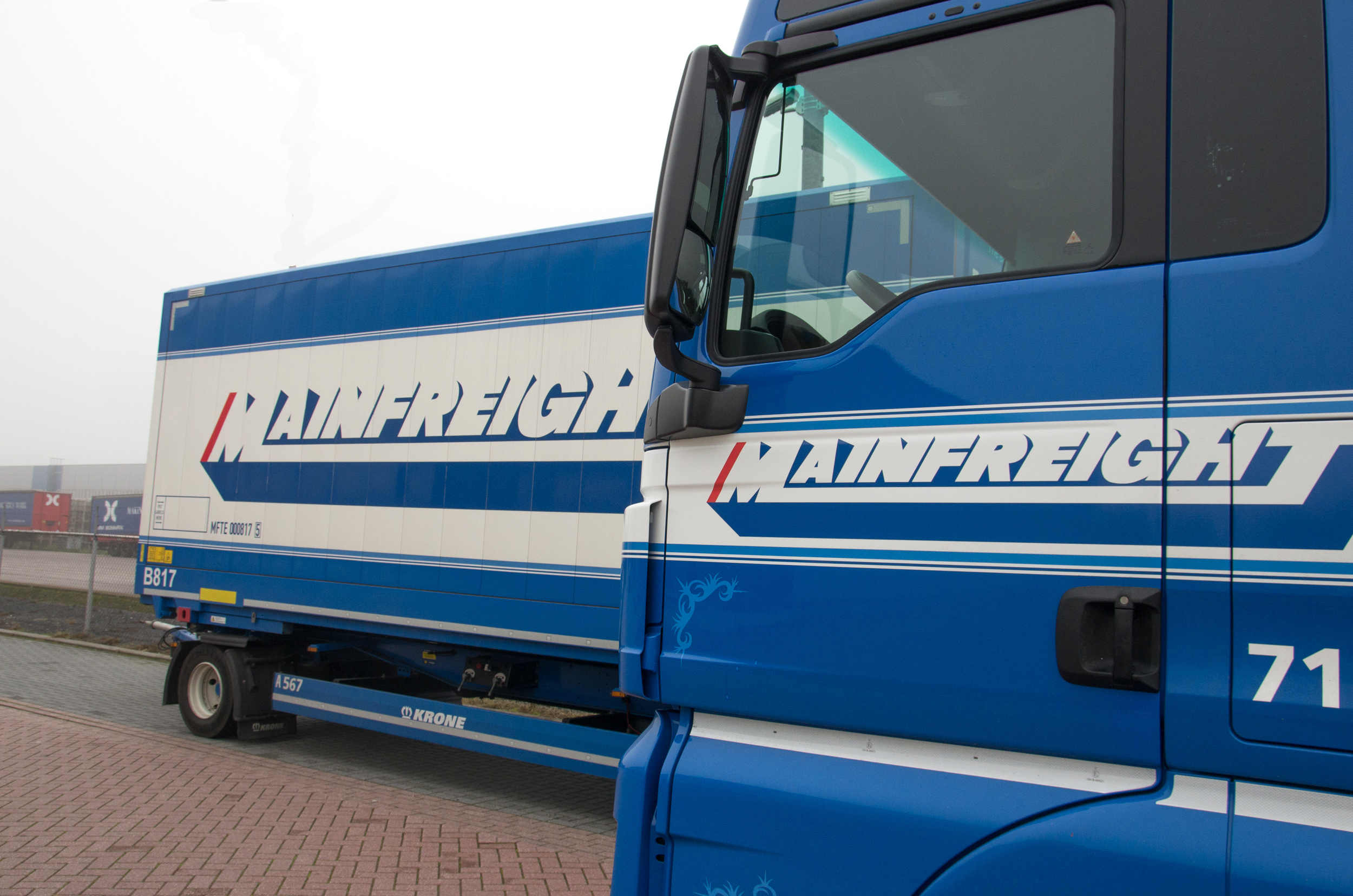 Nieuwe MAN trucks voor Mainfreight