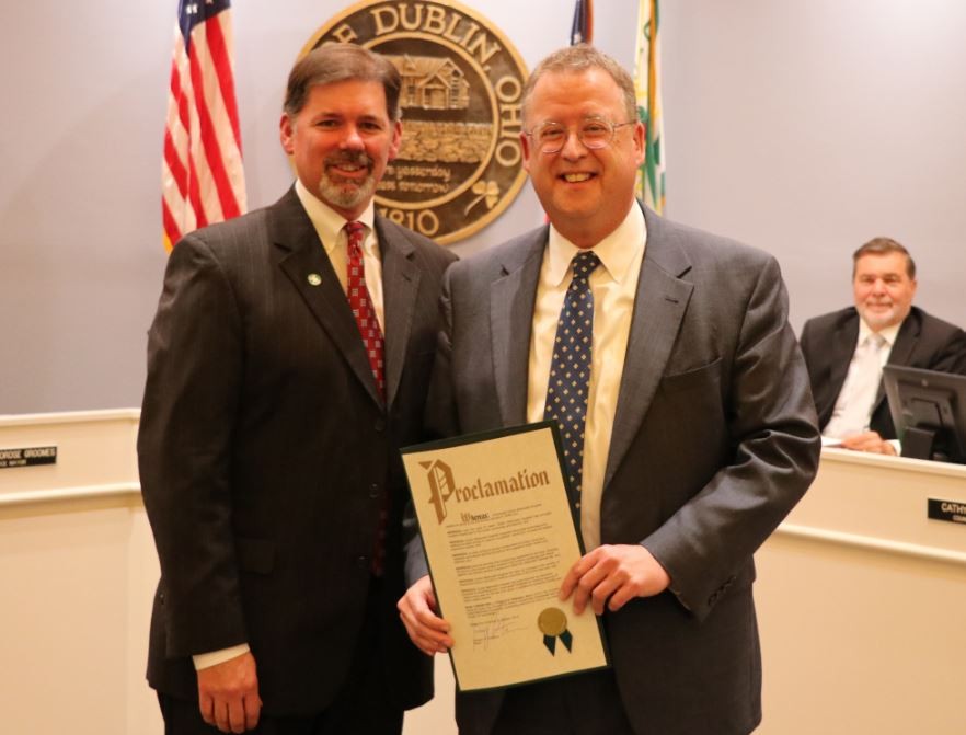 10 Years: Dublin City Council Honors Dublin Methodist Hospital