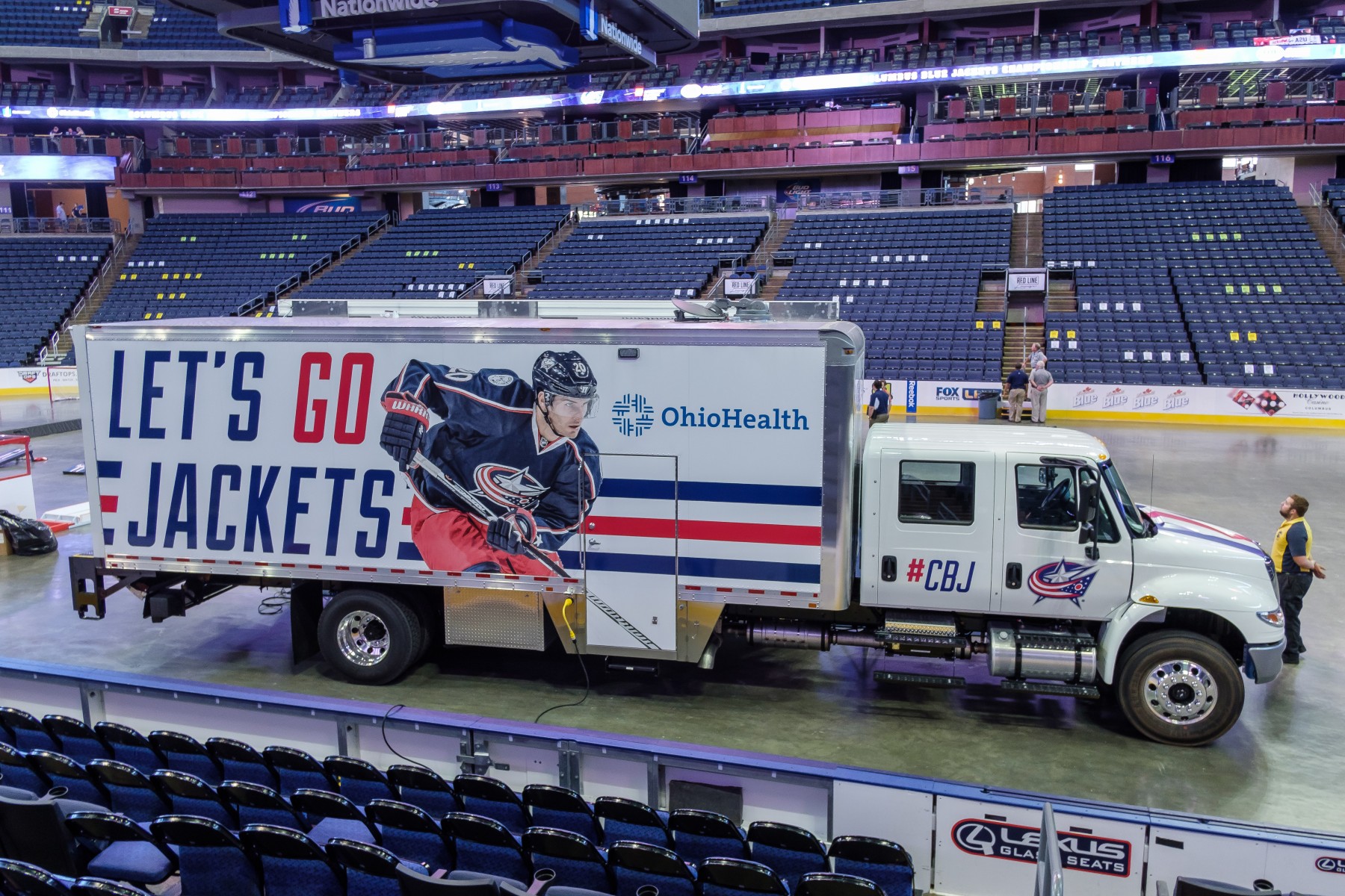 CBJ Mobile Tour presented by OhioHealth features interactive vehicle