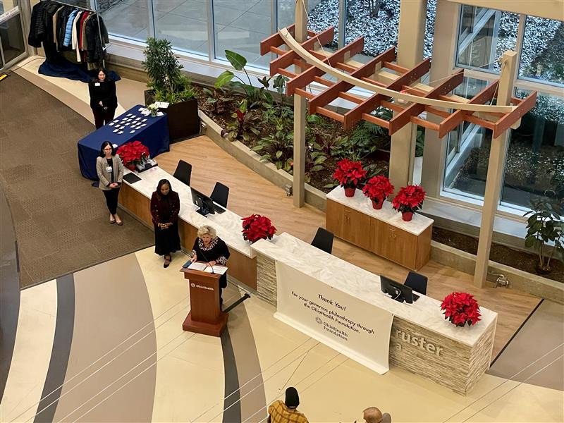 New Welcome Area at OhioHealth Dublin Methodist Hospital Made Possible ...