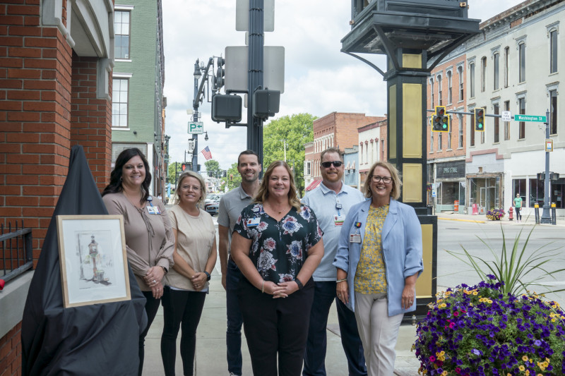 OhioHealth Donation Helps Restore Historic Van Wert Clock