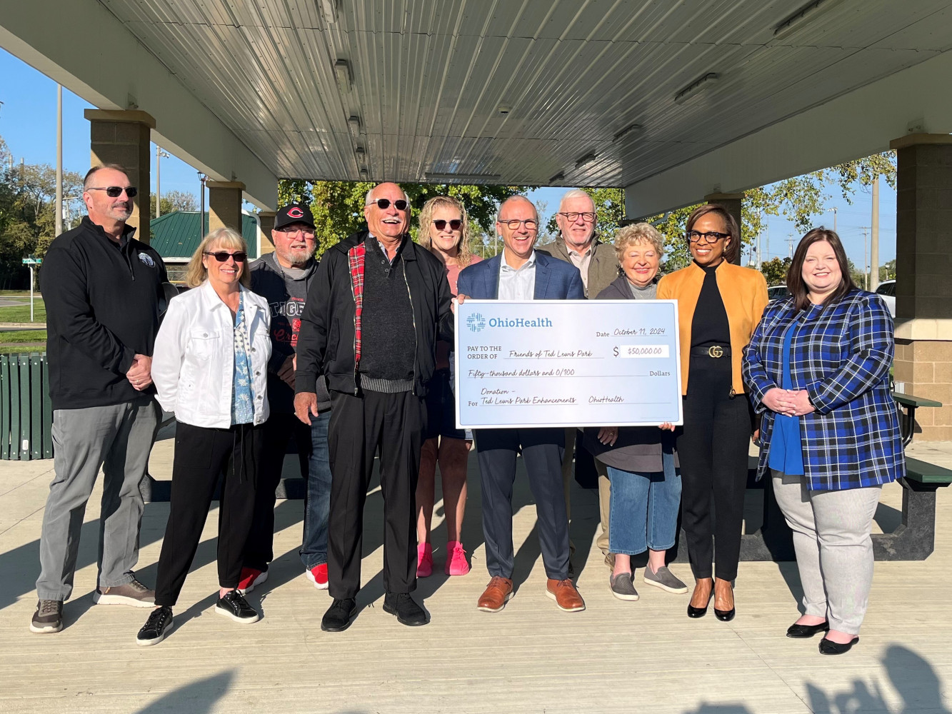 OhioHealth Donates $50,000 to Revitalize Historic Circleville Park