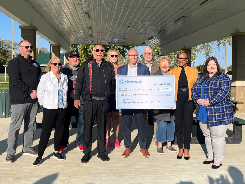 OhioHealth Donates $50,000 to Revitalize Historic Circleville Park