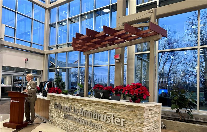 New Welcome Area at OhioHealth Dublin Methodist Hospital Made Possible ...