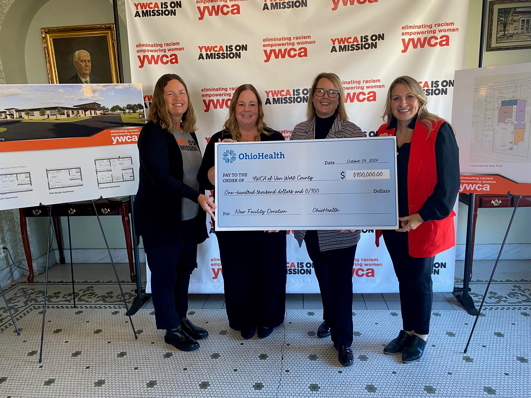 OhioHealth Donates $100,000 to Transform YWCA in Van Wert