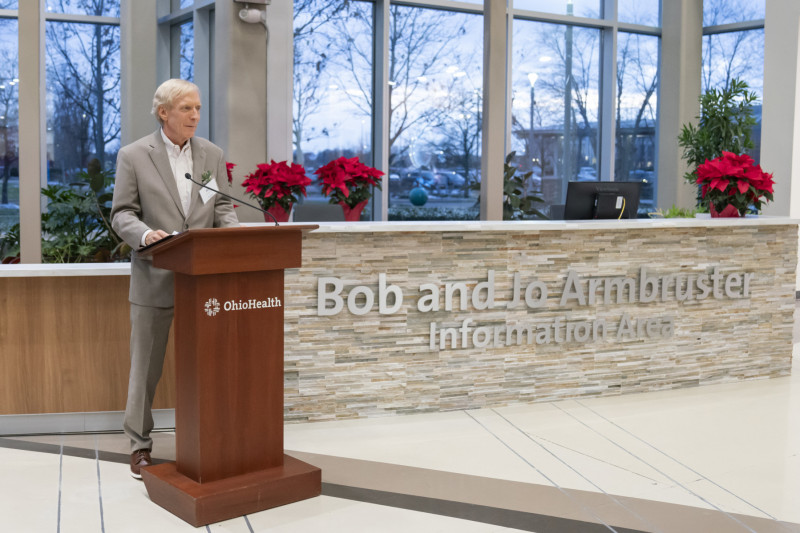 New Welcome Area at OhioHealth Dublin Methodist Hospital Made Possible ...