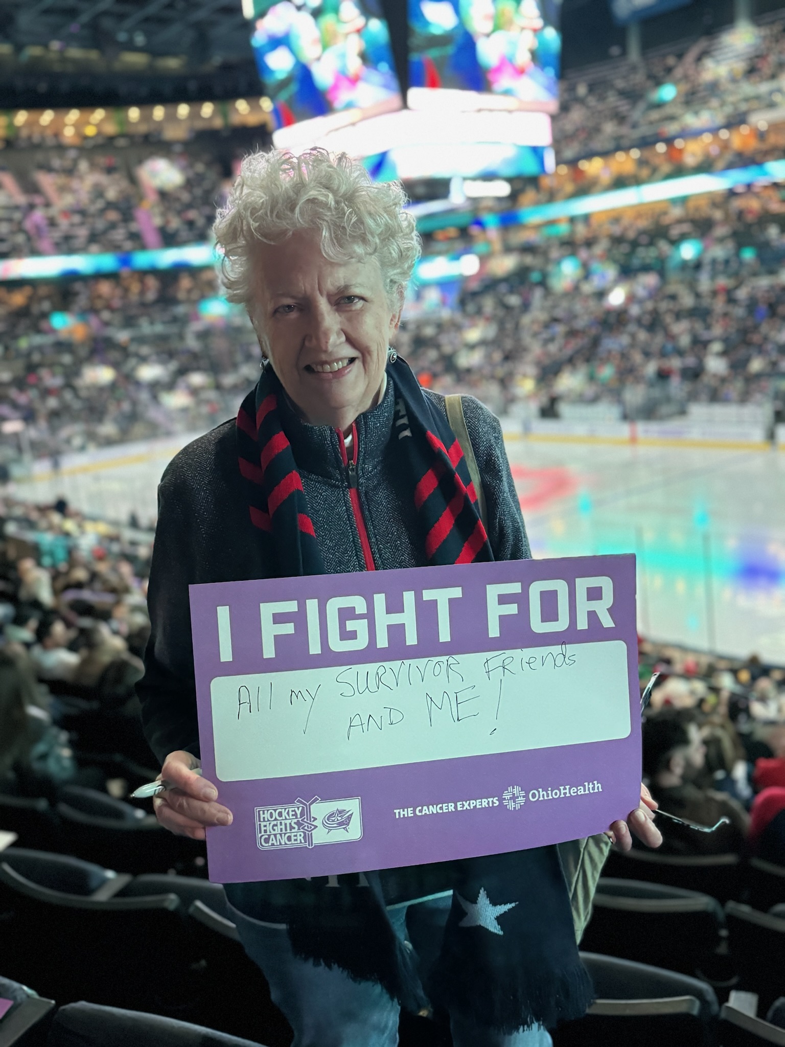 Columbus Blue Jackets Host Hockey Fights Cancer Night presented by ...