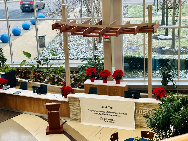 New Welcome Area at OhioHealth Dublin Methodist Hospital Made Possible ...