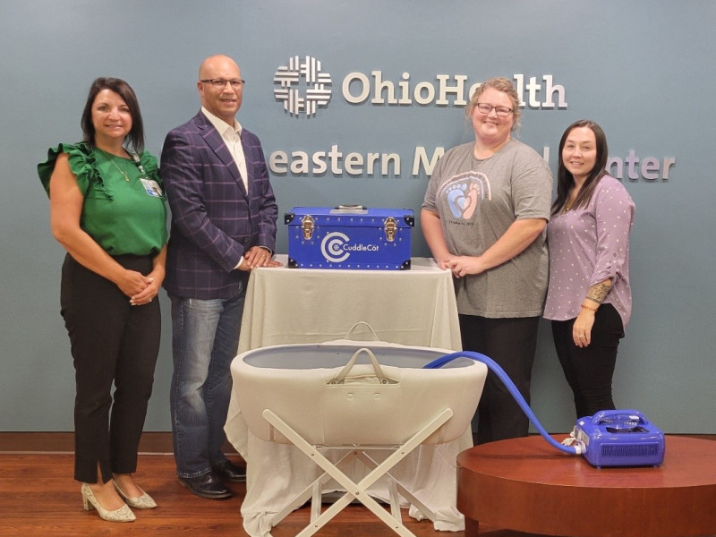 OhioHealth Southeastern Medical Center Dedicates Cuddle Cot to Support ...
