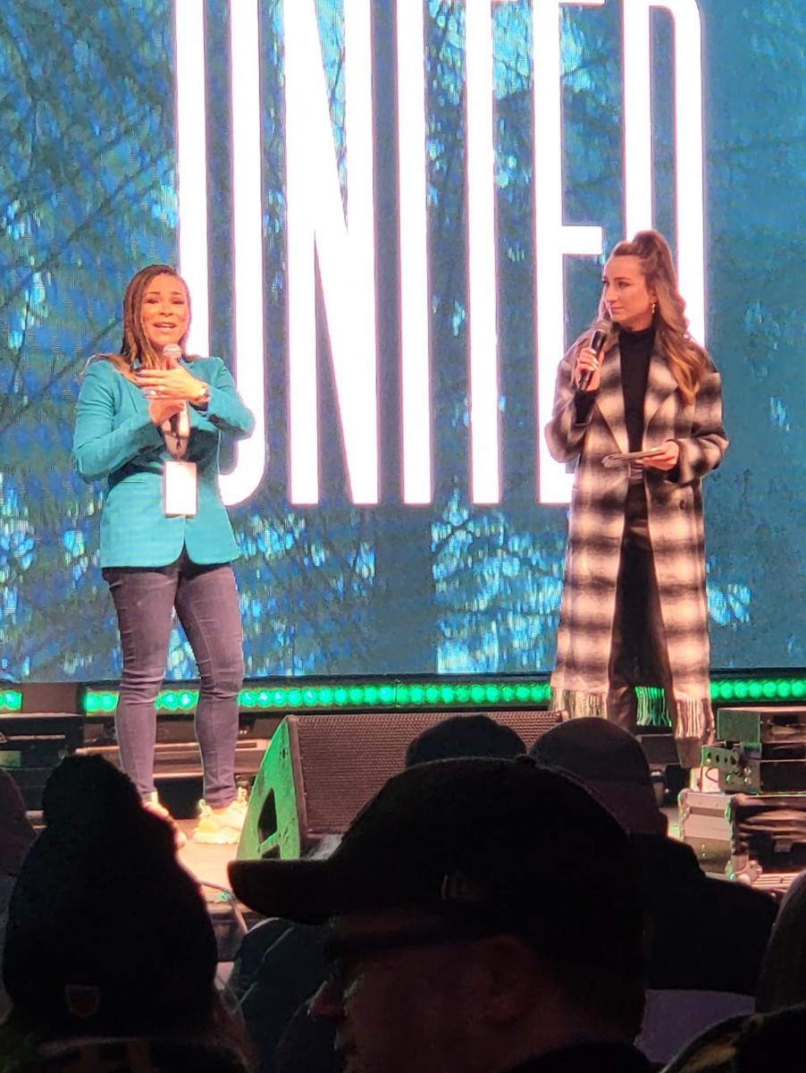 American Family CMO Elicia Azali at kit reveal event