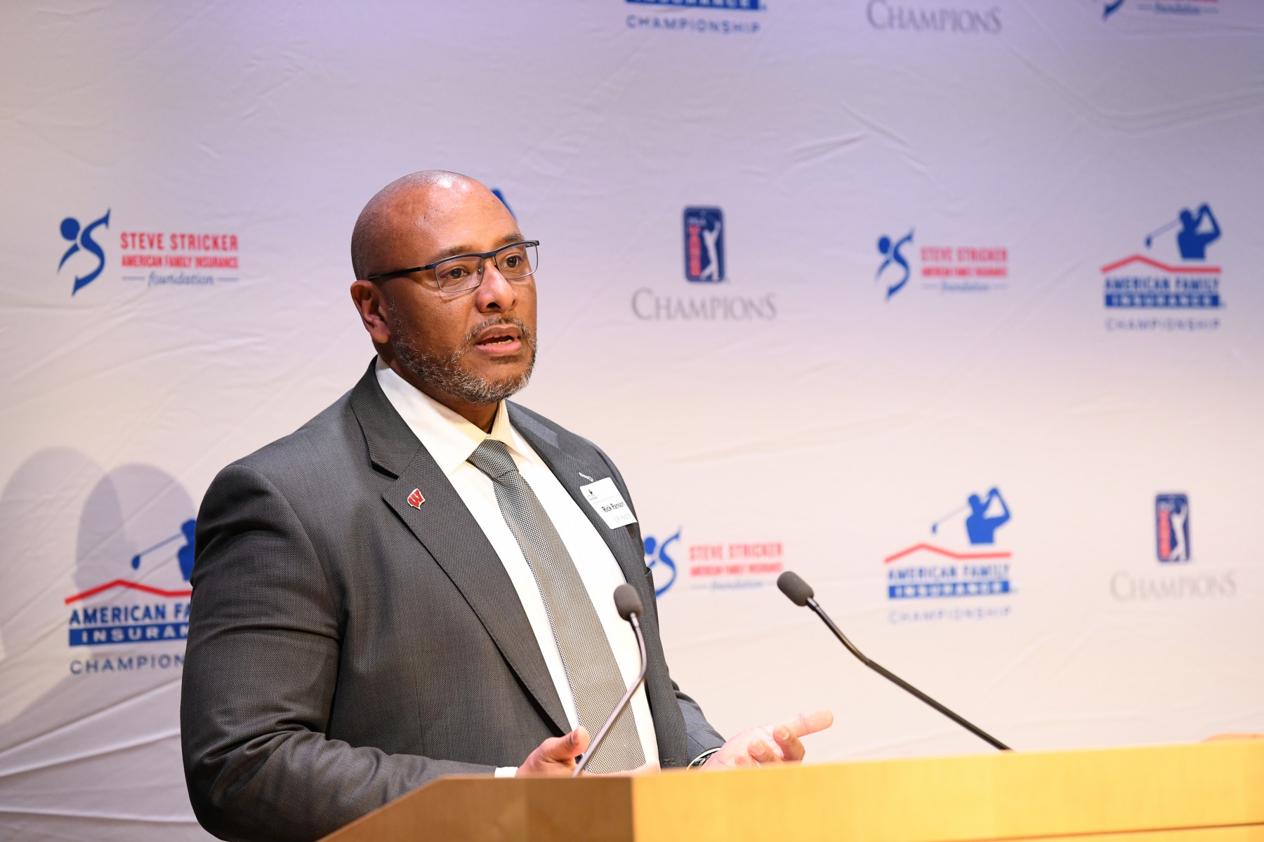 Dr. Ric Ransom representing American Family Children's Hospital