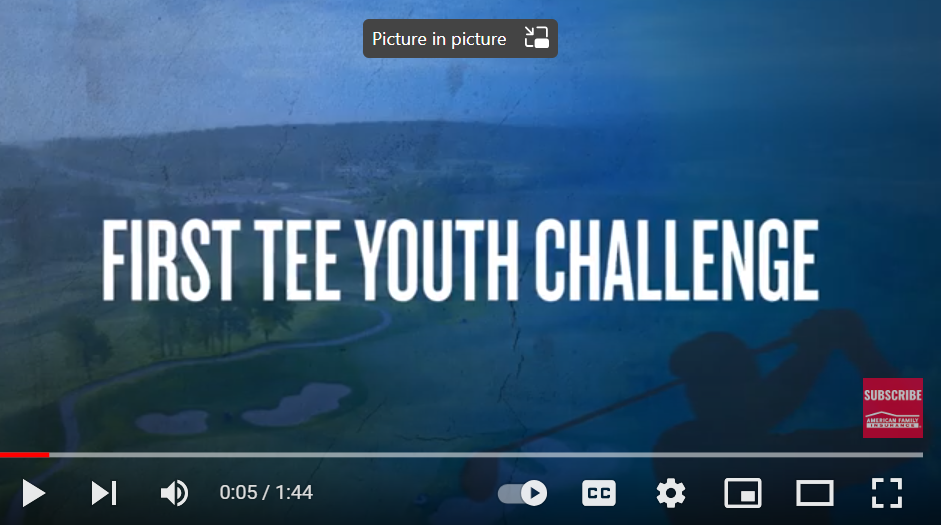 Video: Recap of First Tee of South Central Wisconsin Skills Challenge