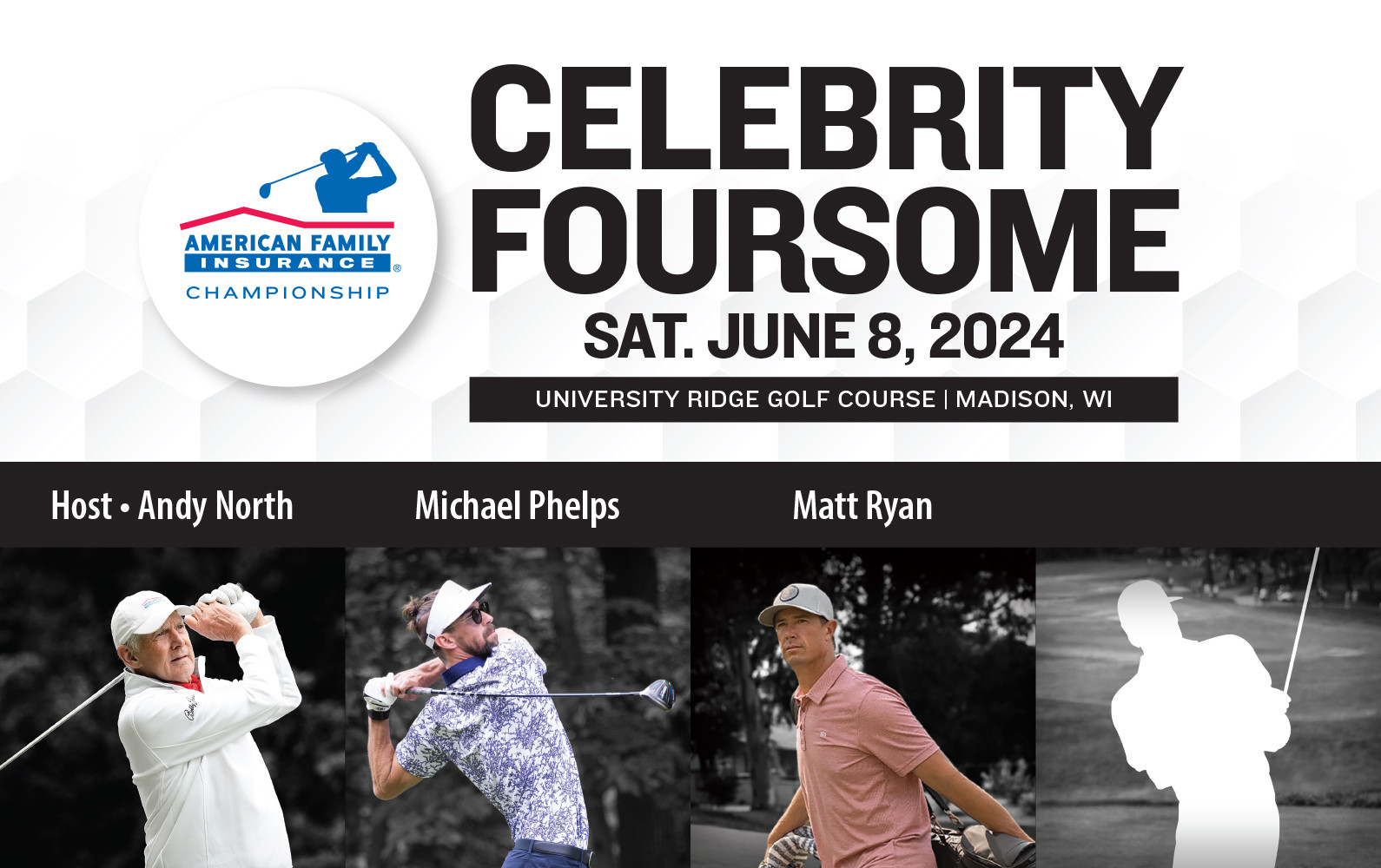 Phelps returns to AmFam Championship; will be joined by Matt Ryan and ...