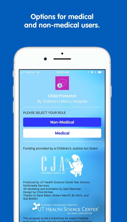 App gives tools to help identify signs of child abuse