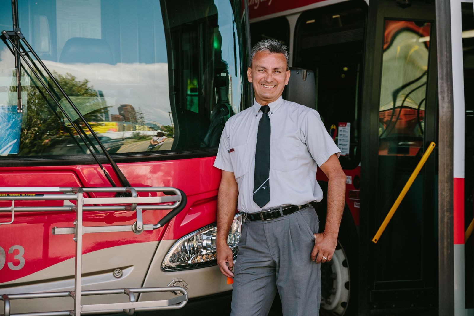 Sharing thanks with Calgary Transit: Thank Your Driver Day!