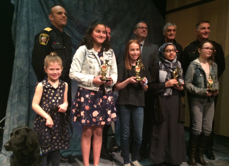 Calgary 9-1-1 celebrates young heroes