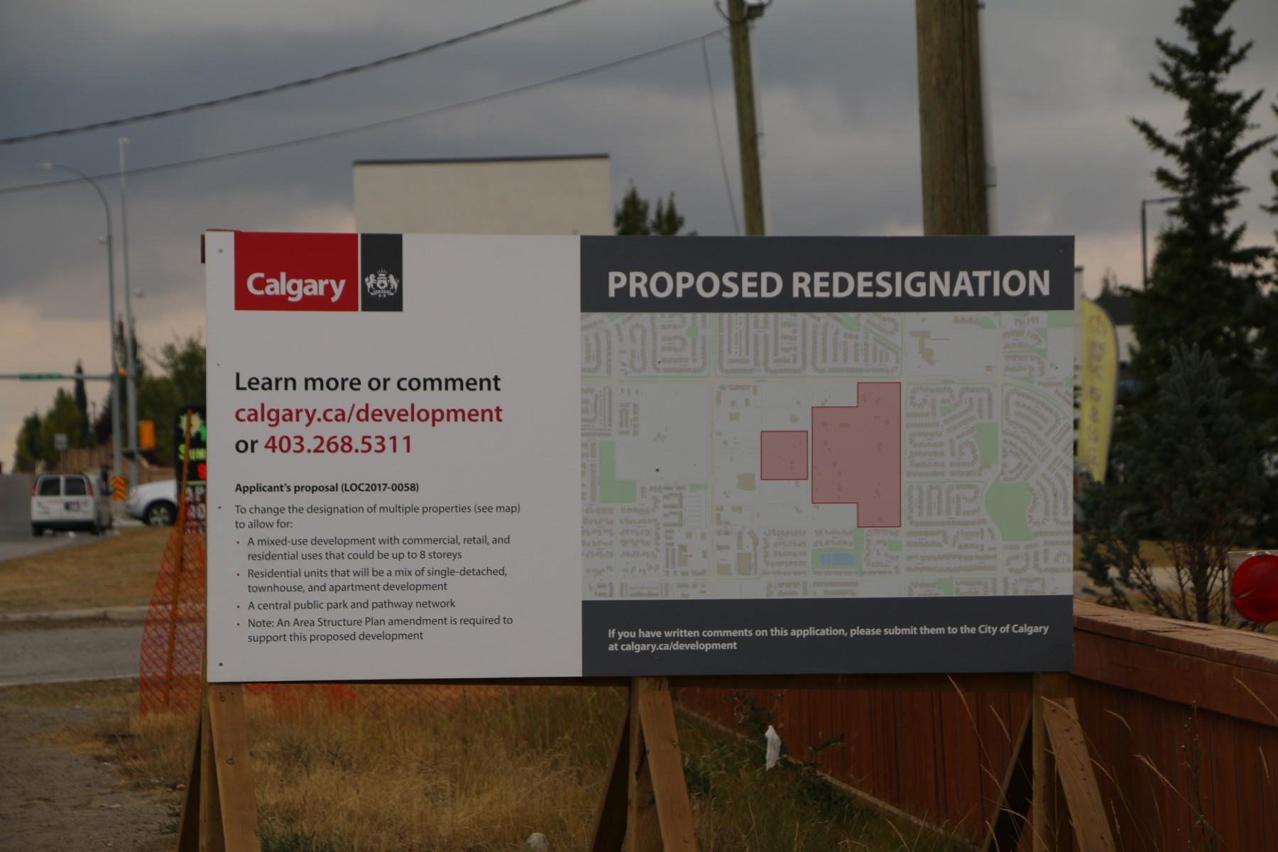We're building Calgary together wherever you see our new notice