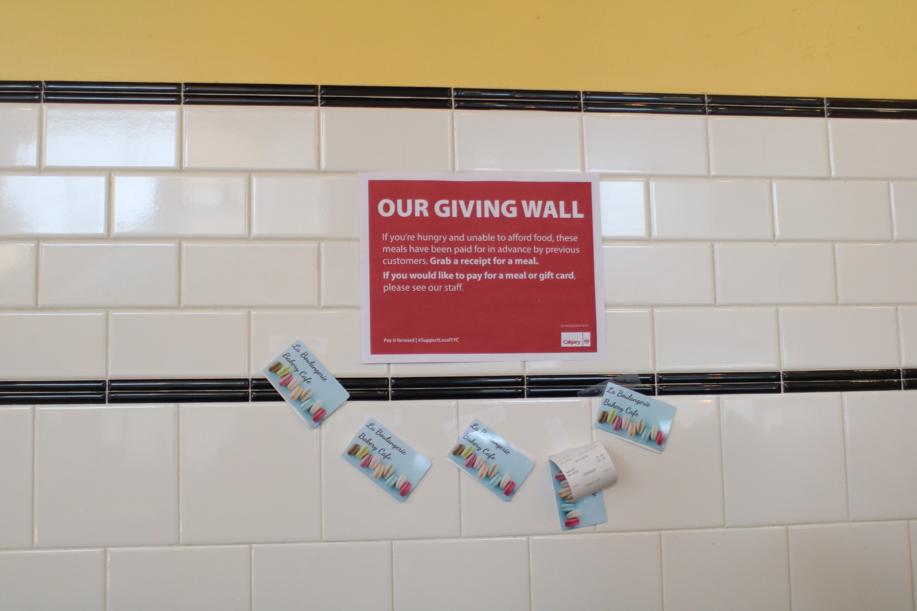The Giving Wall: a pay-it-forward food initiative helping businesses ...