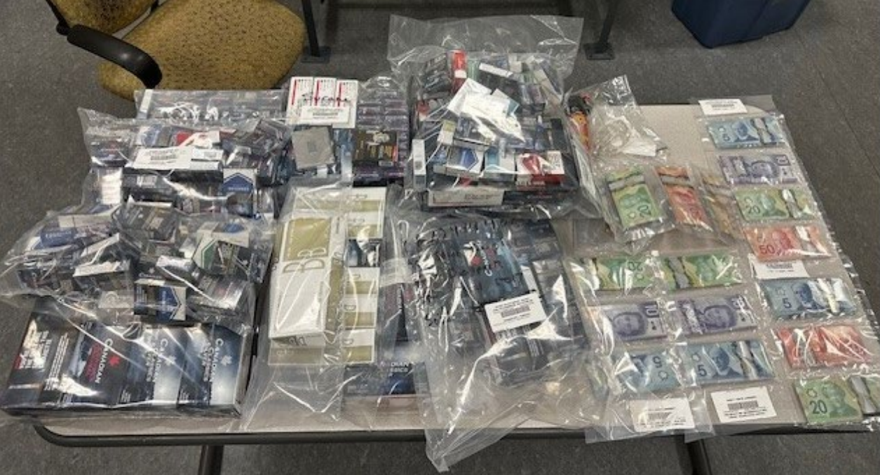 Five charged in illegal selling of contraband cigarettes
