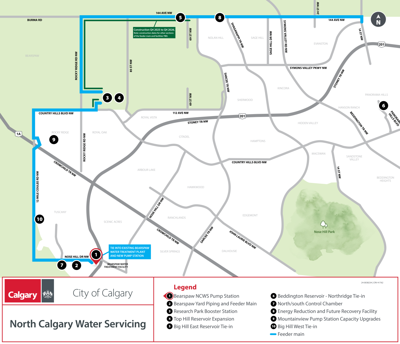 Construction begins on the North Calgary Water Servicing project