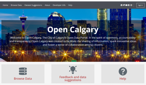 Celebrating 10 years of Open Data in Calgary