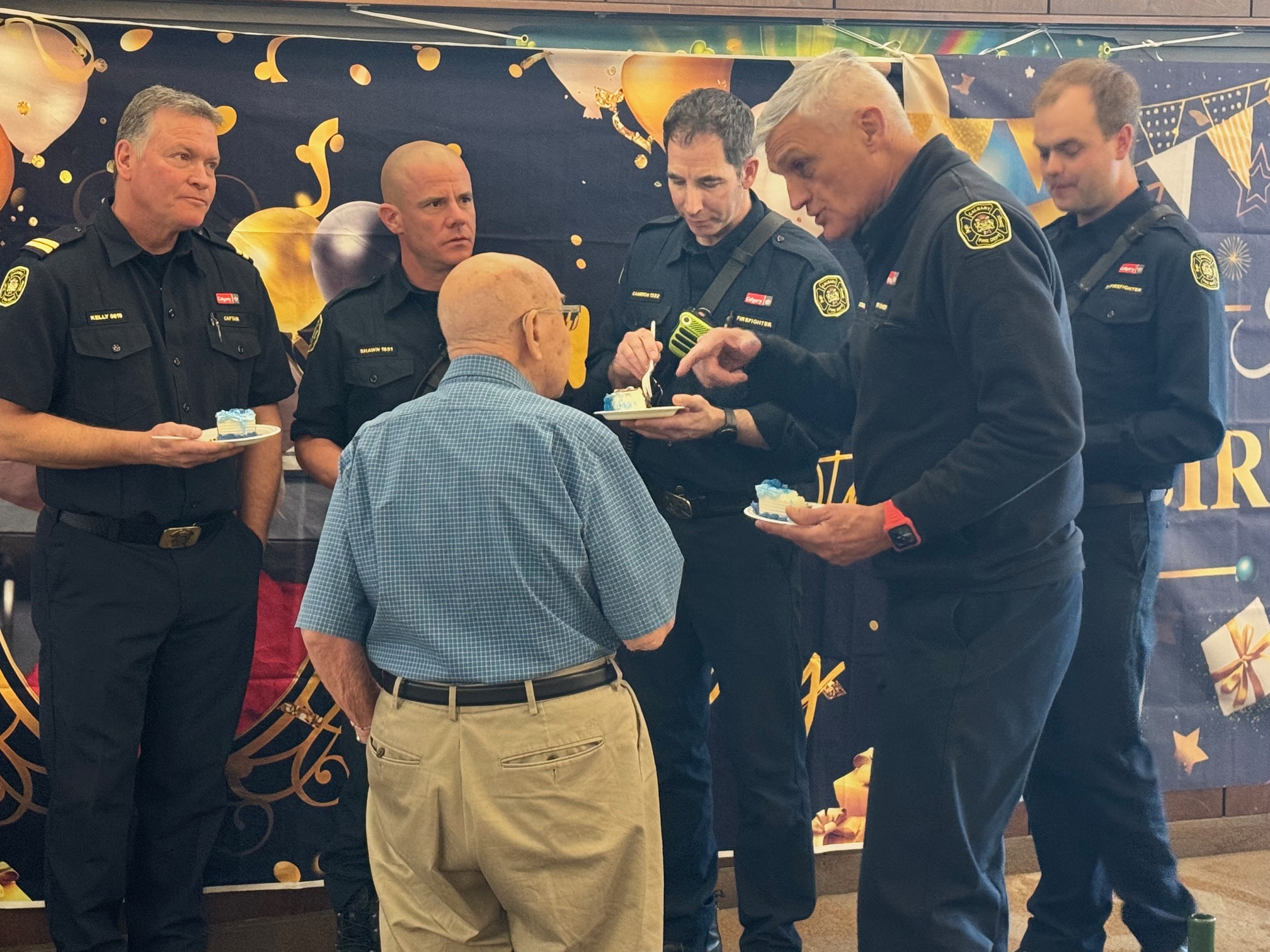 Calgary Fire Department Launches 100+ Birthday Visit Program