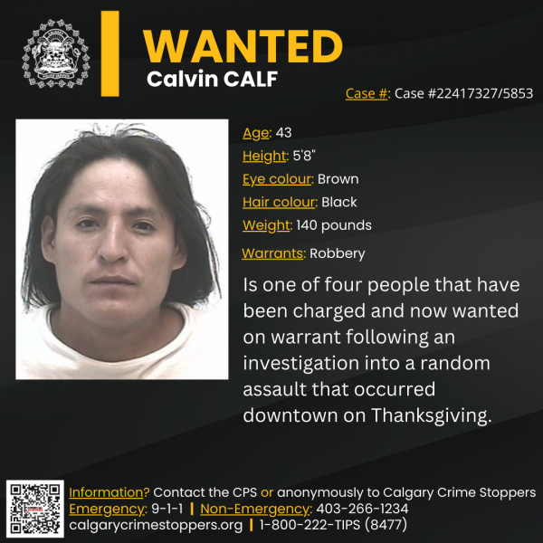 Four wanted on warrants for random assault downtown