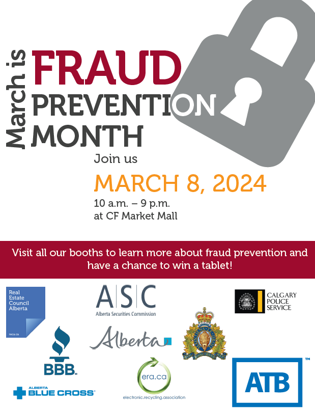 Fraud Prevention Month launches in Alberta