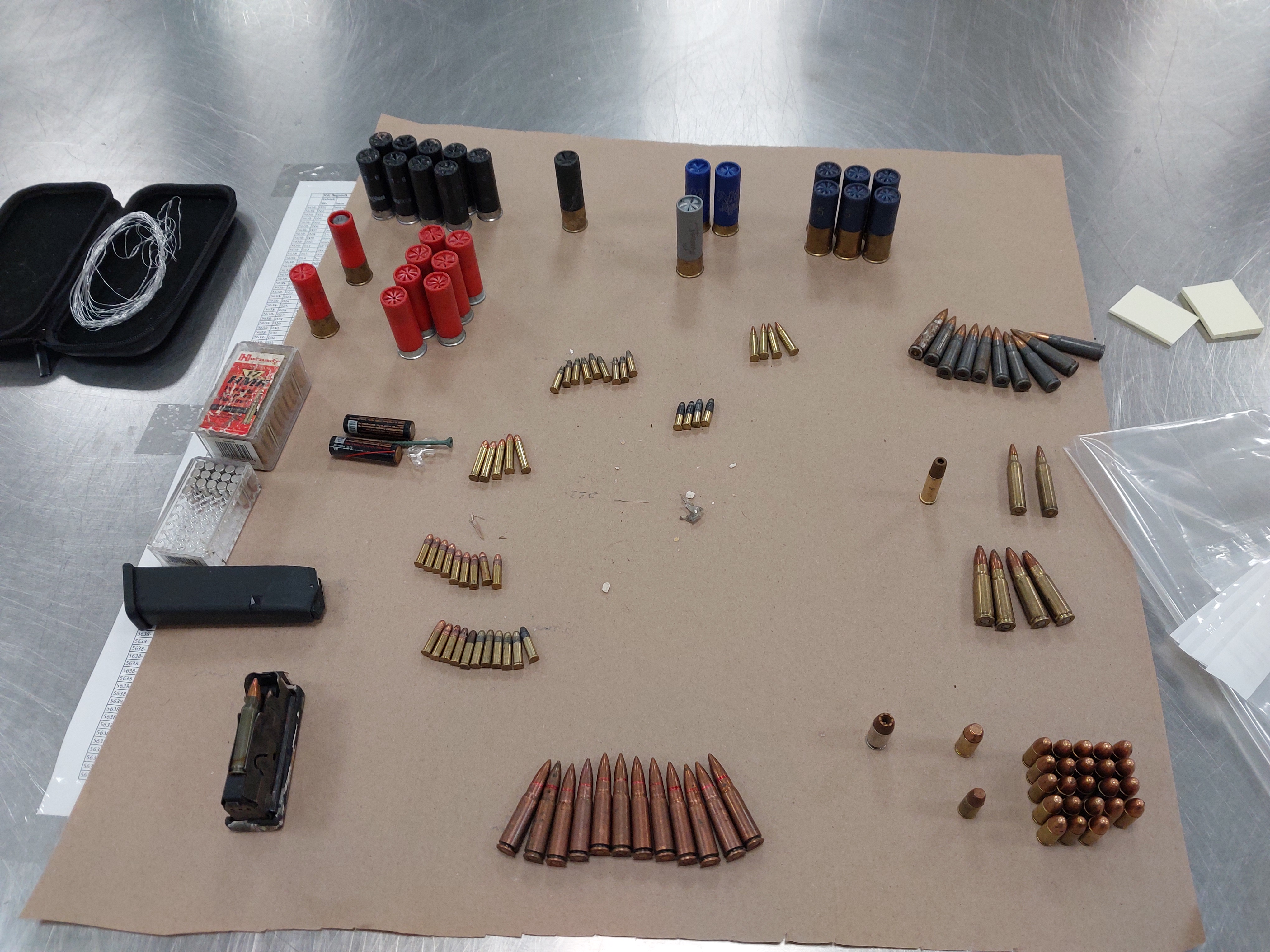 Re-vinning investigation uncovers drugs and weapons; charges laid