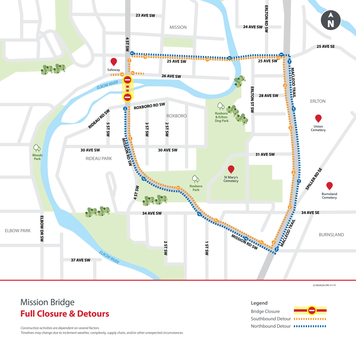 Mission Bridge Full Closure to Motorists Begins November 1, 2024