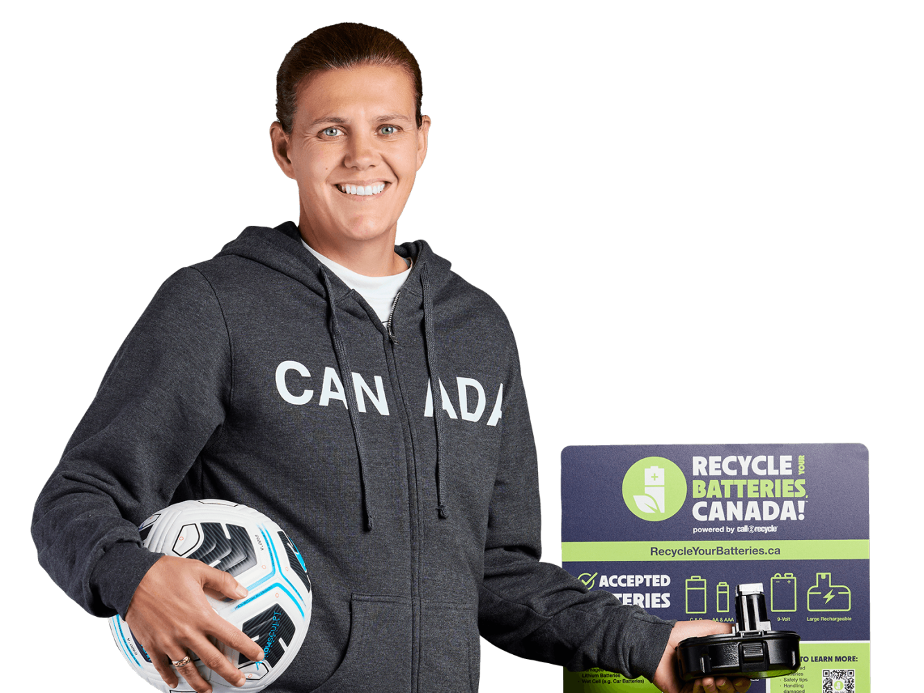 Call2Recycle Canada and Christine Sinclair Thank Key Partners as It ...